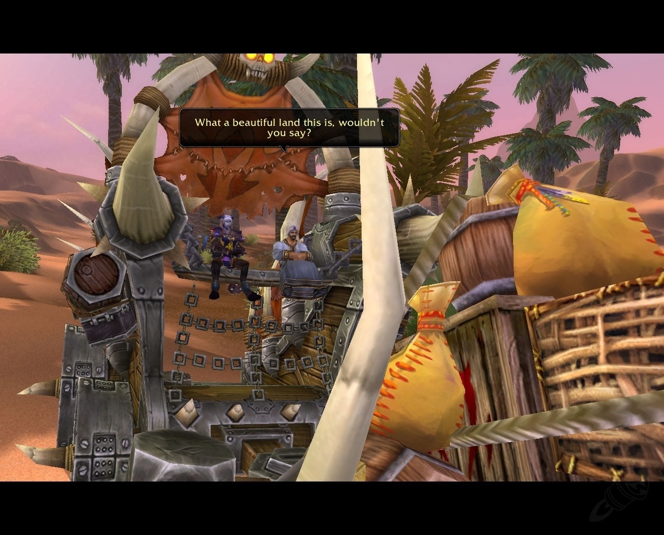 Two Tents - Quest - World of Warcraft