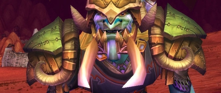 Bloodied Wyrmhide Shoulders - Item - World of Warcraft