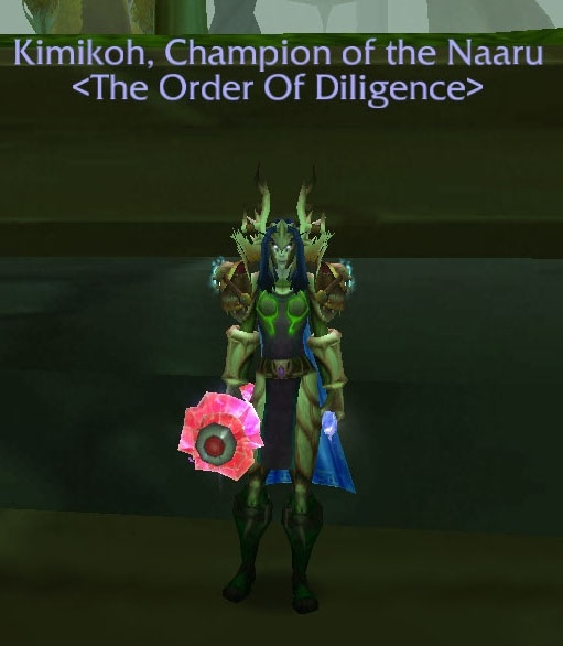 Campeón de los naaru - Logro - World of Warcraft