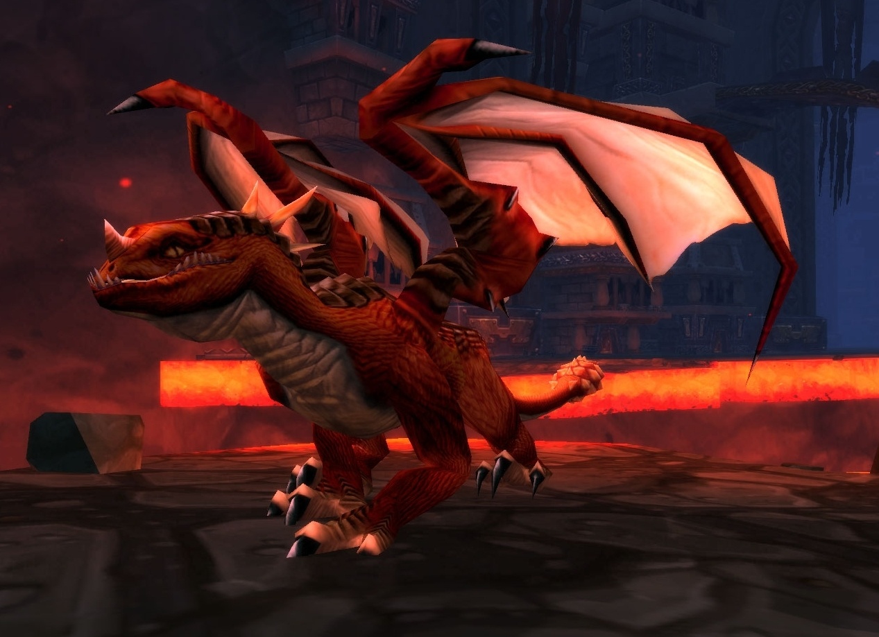 Draco rojo apaleado - PNJ - World of Warcraft