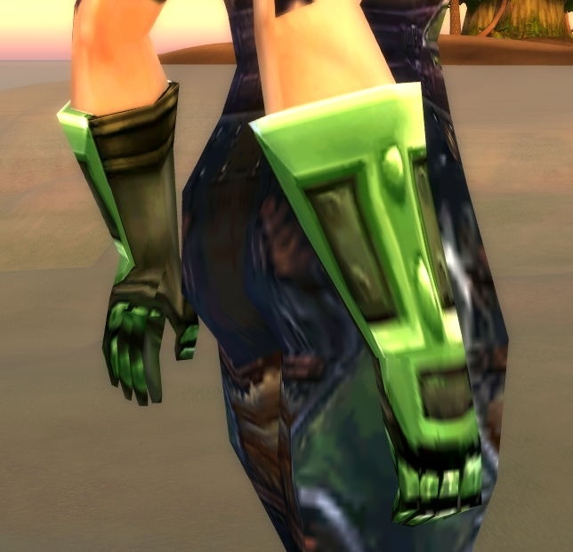 Fel Iron Plate Gloves - Spell - World of Warcraft