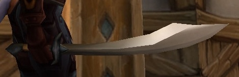 Cimitarra de ébano - Objeto - World of Warcraft