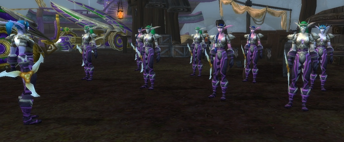 Night Elf Sentinel - NPC - World of Warcraft