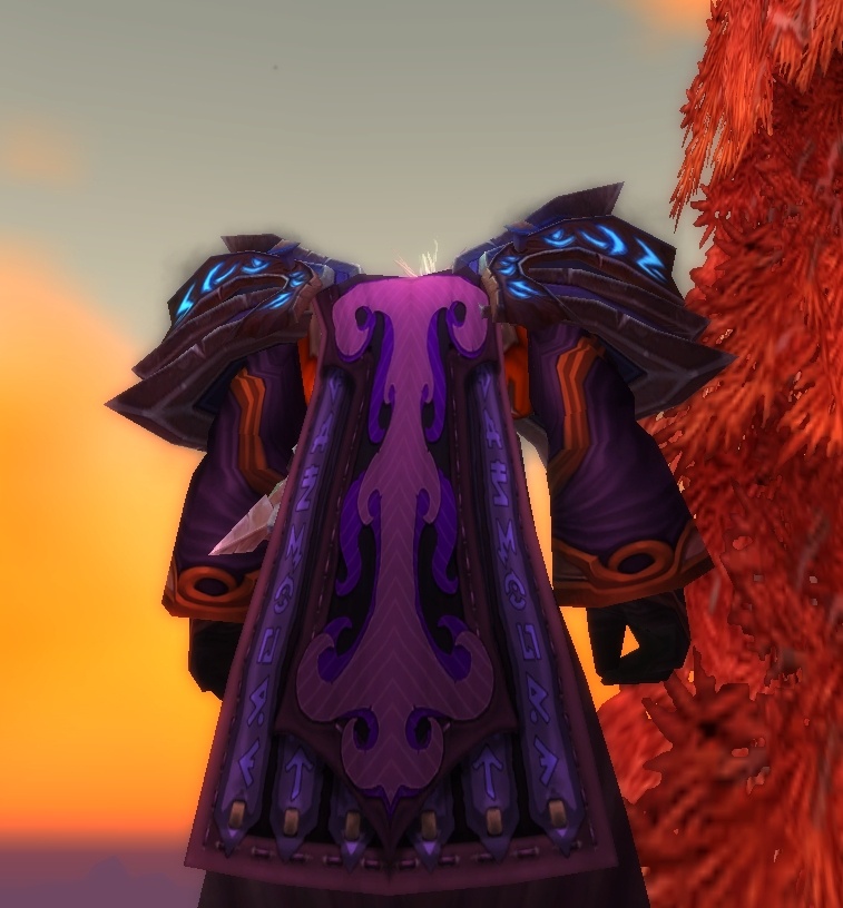 Periwinkle Cloak - Item - World of Warcraft