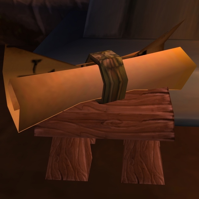 Bael'dun Fortress Schematics - Object - World of Warcraft