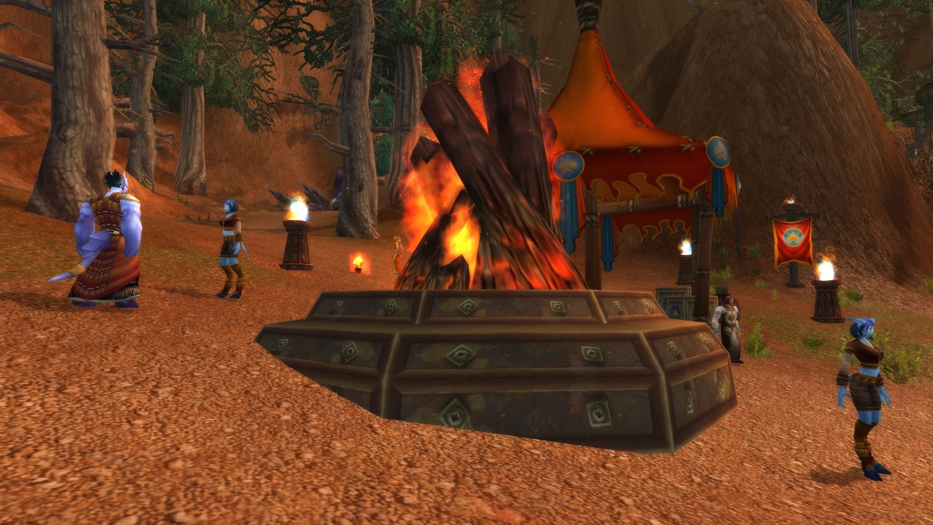 Alliance Bonfire - Object - World of Warcraft