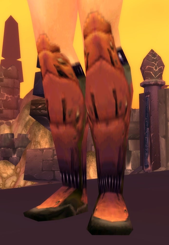 Gothic Sabatons - Item - World of Warcraft