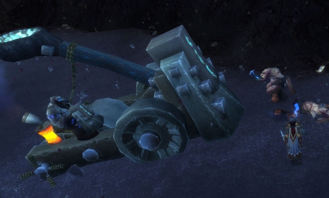 Close Escort: Earthen Catapult Wheel - Spell - World of Warcraft