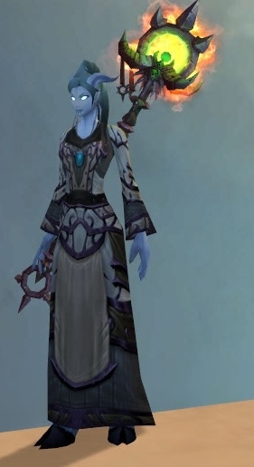 Relentless Gladiator's Mooncloth Robe - Item - World of Warcraft