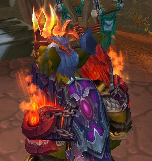 Erupting Volcanic Shoulderwraps - Item - Mists of Pandaria Classic