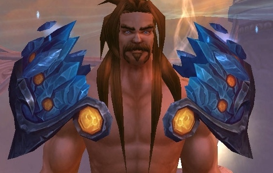 Reinforced Sapphirium Shoulderguards - Item - World of Warcraft