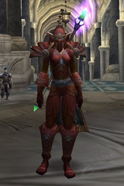 Knight-Captain's Dragonhide Chestpiece - Item - Classic World of Warcraft