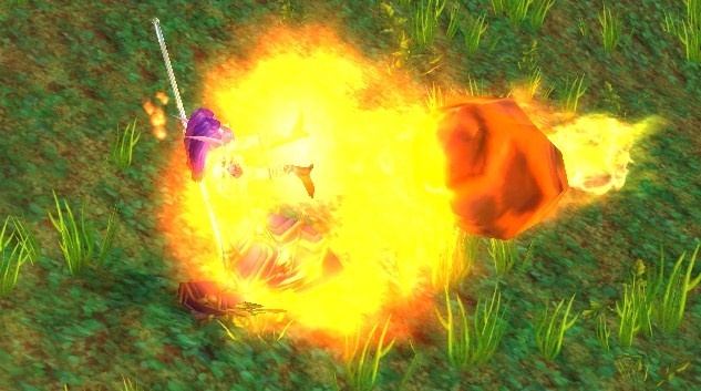 Explosion pyrotechnique - Sort - World of Warcraft