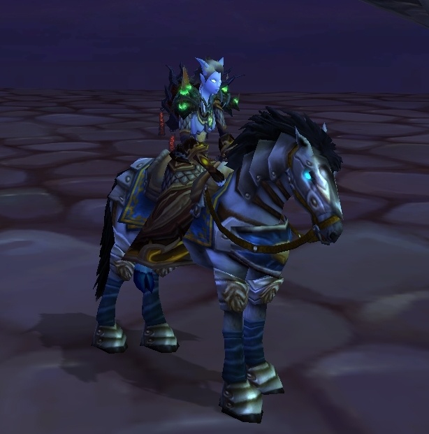 Corcel blanco presto - Hechizo - World of Warcraft