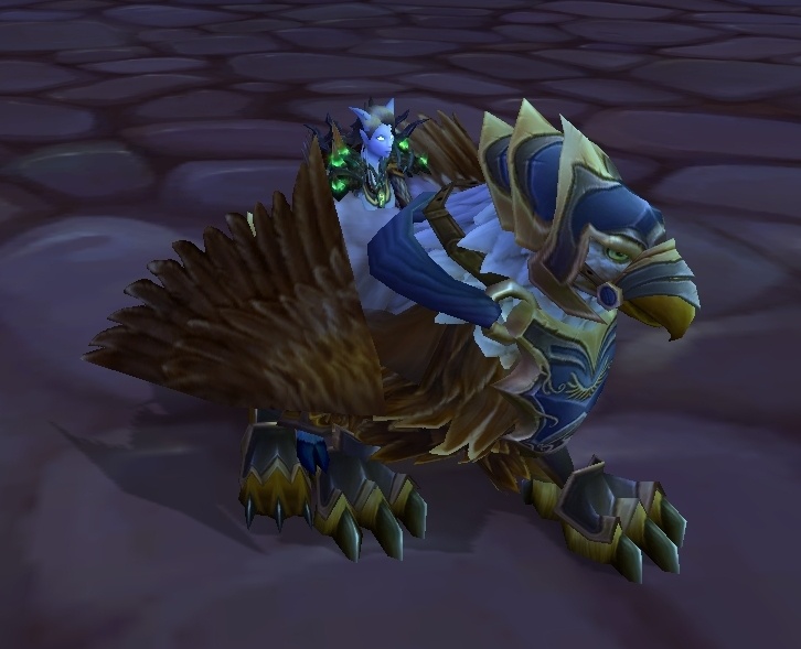 Griffon bleu rapide - Sort - World of Warcraft