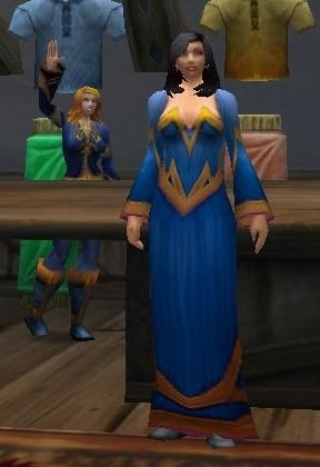 Pattern: Blue Linen Robe - Item - World of Warcraft