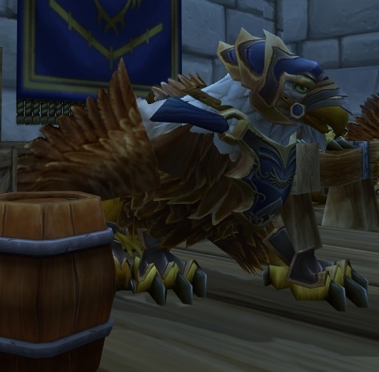 Outland Gryphon Mount Armored (Standard)—NPC—[Cataclysm Classic]