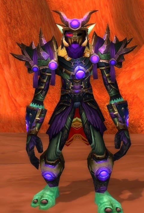 Jagdtracht des ruchlosen Gladiators - Ausrüstungsset - World of Warcraft