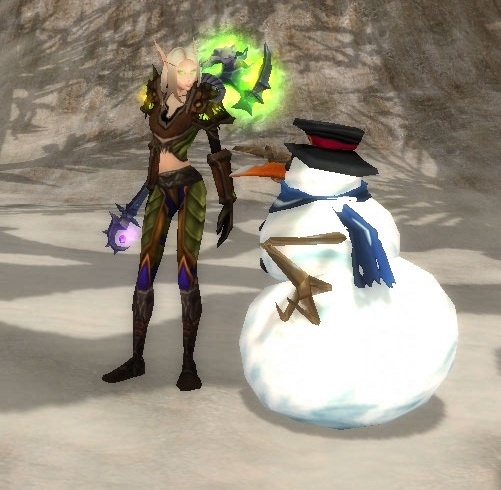 Strange Snowman - NPC - Cataclysm Classic