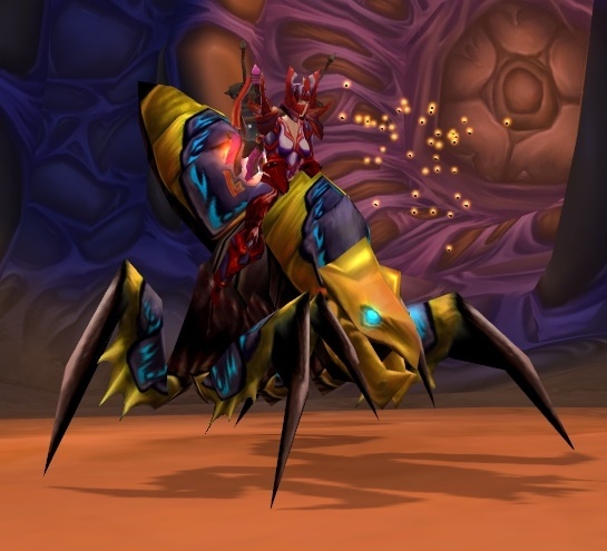 Yellow Qiraji Battle Tank - Spell - Cataclysm Classic