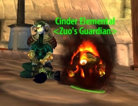 [Cinder Elemental] - PNJ - World of Warcraft Clásico