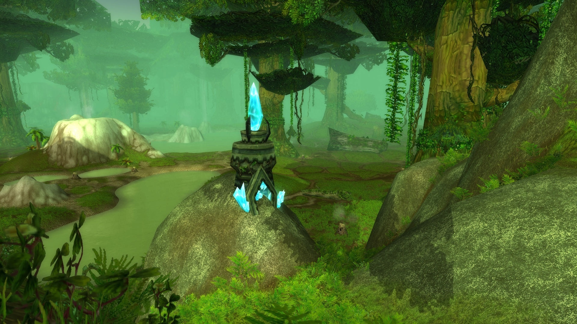Western Crystal Pylon - Object - Mists of Pandaria Classic