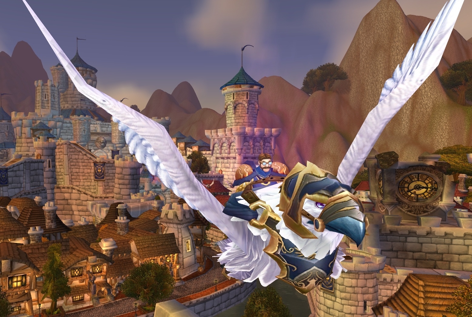 Stormwind Gryphon Rider - NPC - Cataclysm Classic