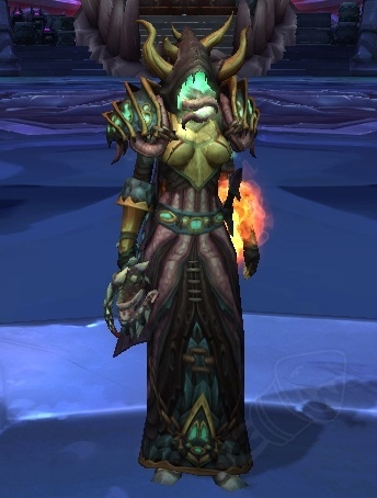 Vestimentas da Mortalha Sem-rosto - Conjunto - Cataclysm clássico