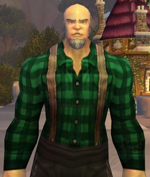 Green Lumberjack Shirt - Spell - World of Warcraft