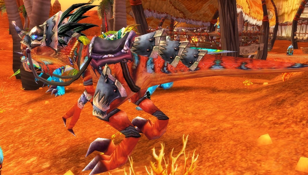 Swift Orange Raptor - NPC - World of Warcraft