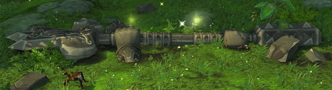 Ancient Statue Arm - Object - World of Warcraft