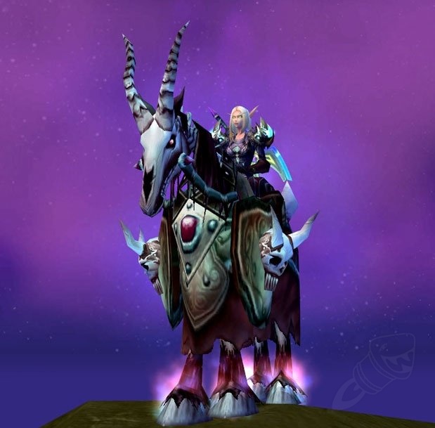 Cheval de guerre squelette rouge - Objet - World of Warcraft Classic