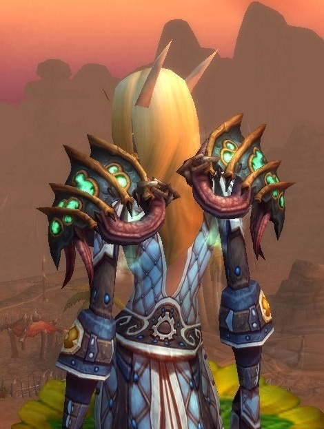 Mosswrought Shoulderguards - Item - Cataclysm Classic