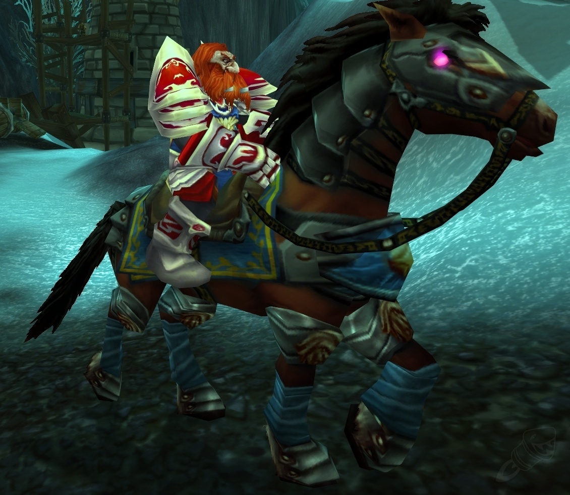 Palefroi de bataille de Fordragon - PNJ - World of Warcraft