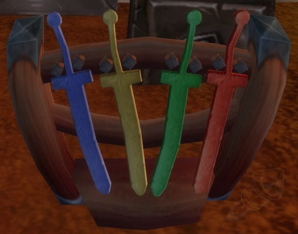 Foam Sword Rack - Item - Cataclysm Classic