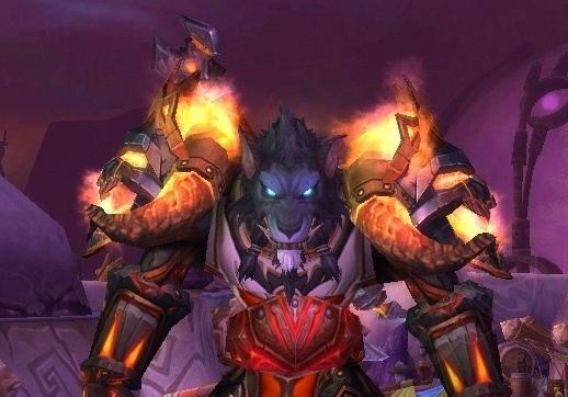 Guardahombros de placas de magma - Objeto - [Cataclysm Classic]