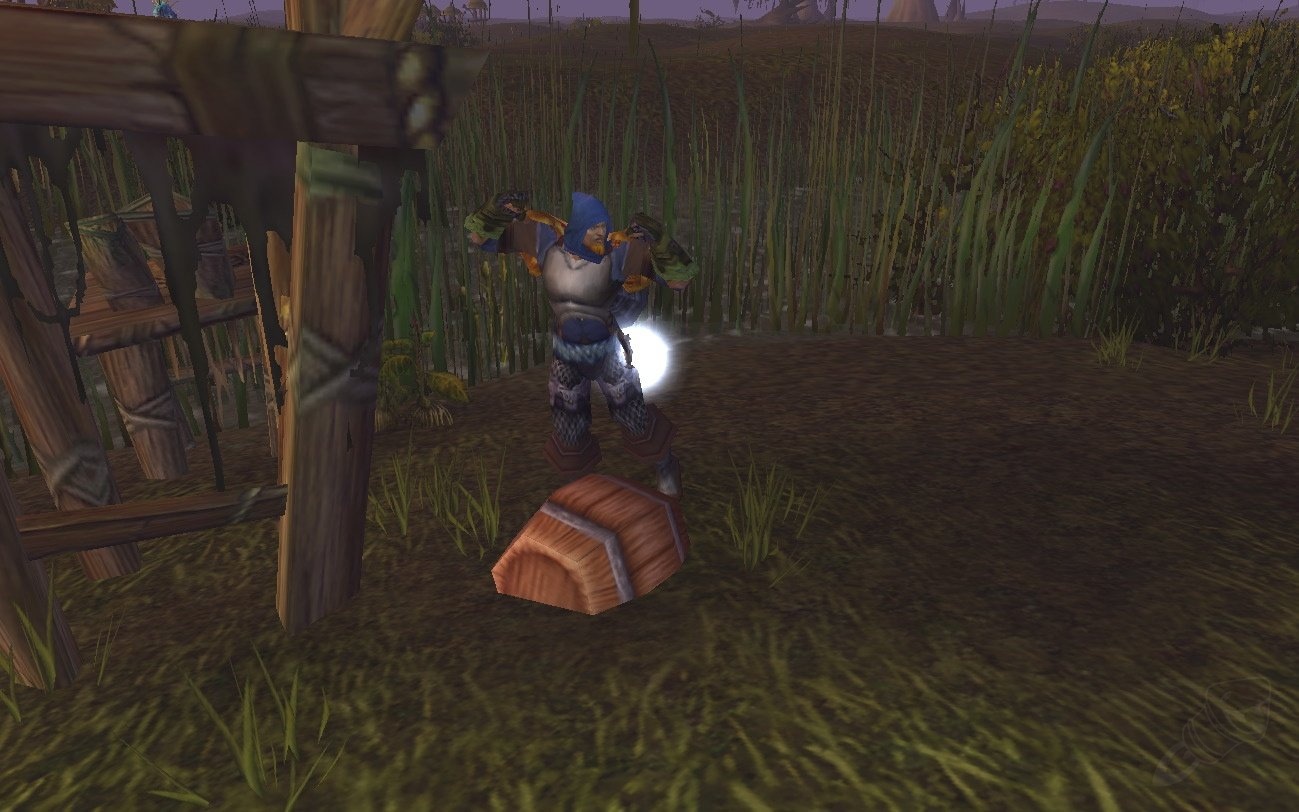 Half-buried Barrel - Object - Classic World of Warcraft