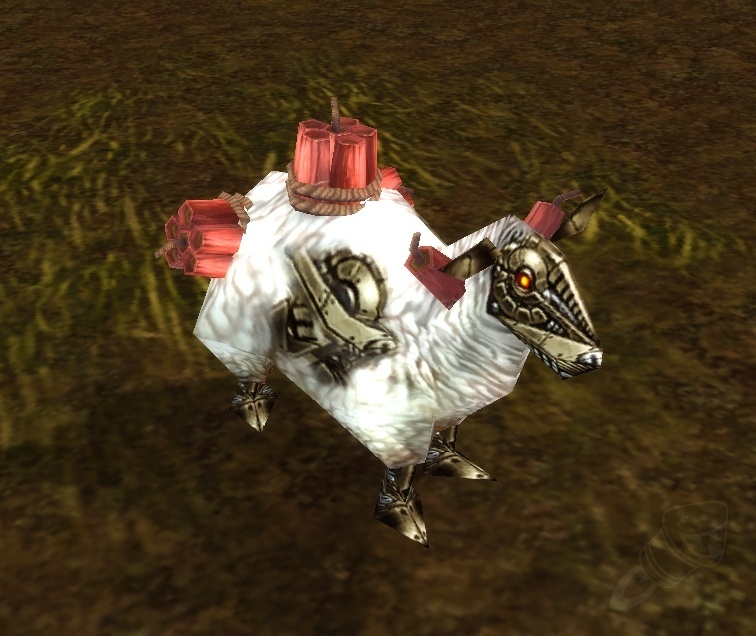 Exploding Sheep - NPC - World of Warcraft