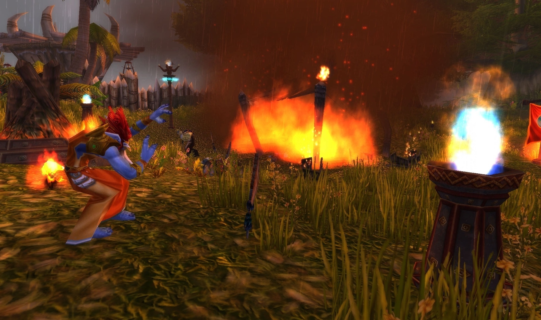 Northern Stranglethorn Vale Flame Keeper - NPC - Mists of Pandaria Classic