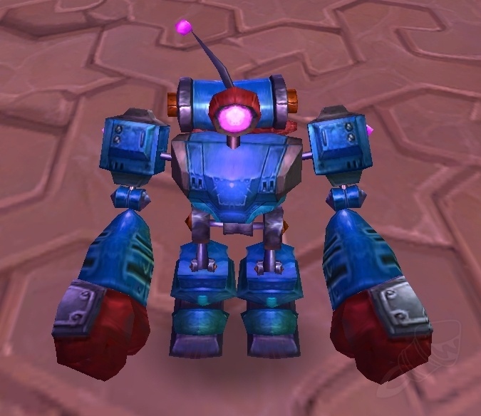 Cosmetic Clockwork Robot (Blue) - NPC - World of Warcraft