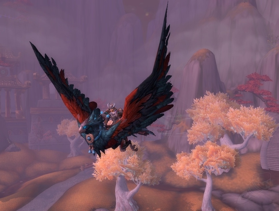 Fênix Pandarênica Carmesim - Feitiço - World of Warcraft