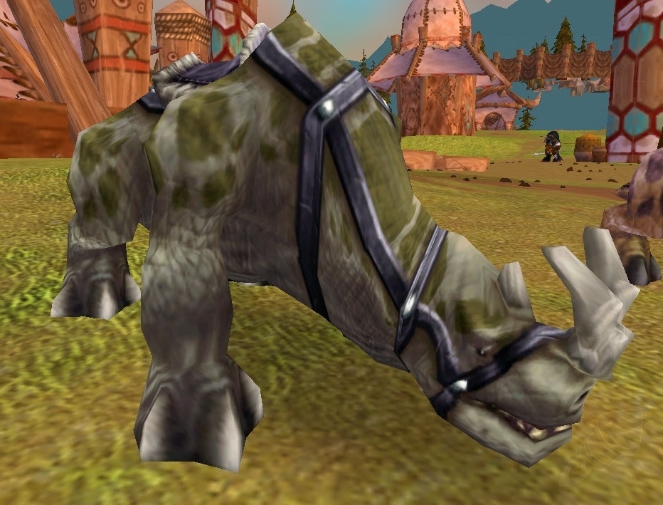 Gray Riding Kodo - NPC - World of Warcraft