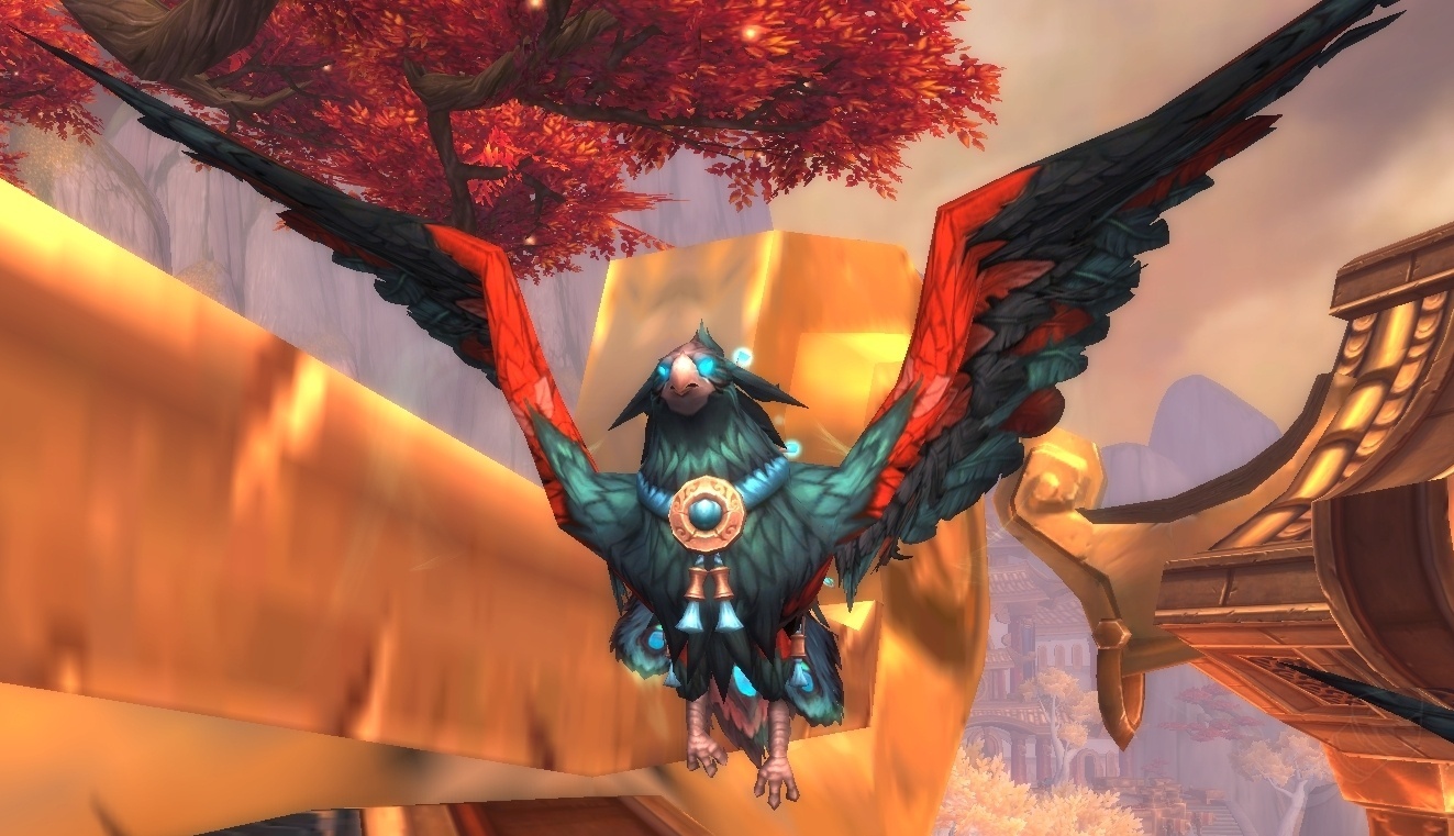 Crimson Pandaren Phoenix - NPC - Mists of Pandaria Classic