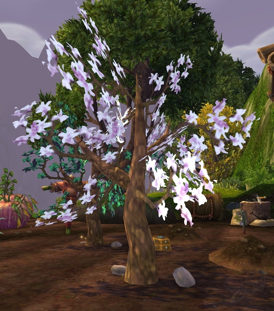 Winter Blossom Tree - NPC - World of Warcraft