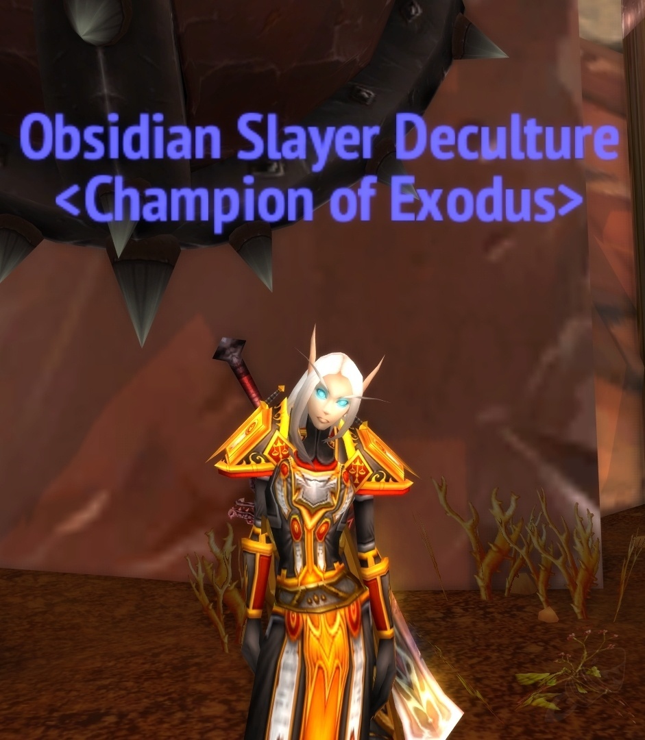 Realm First! Obsidian Slayer - Achievement - World of Warcraft Realm First! Obsidian Slayer - Achievement - World of Warcraft