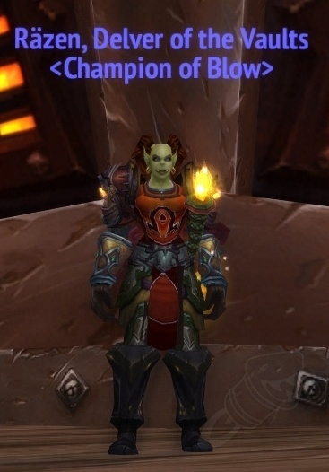 , Delver of the Vaults - Title - World of Warcraft