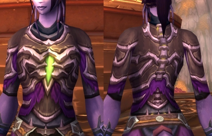 Necrotic Boneplate Chestguard - Item - Mists of Pandaria Classic