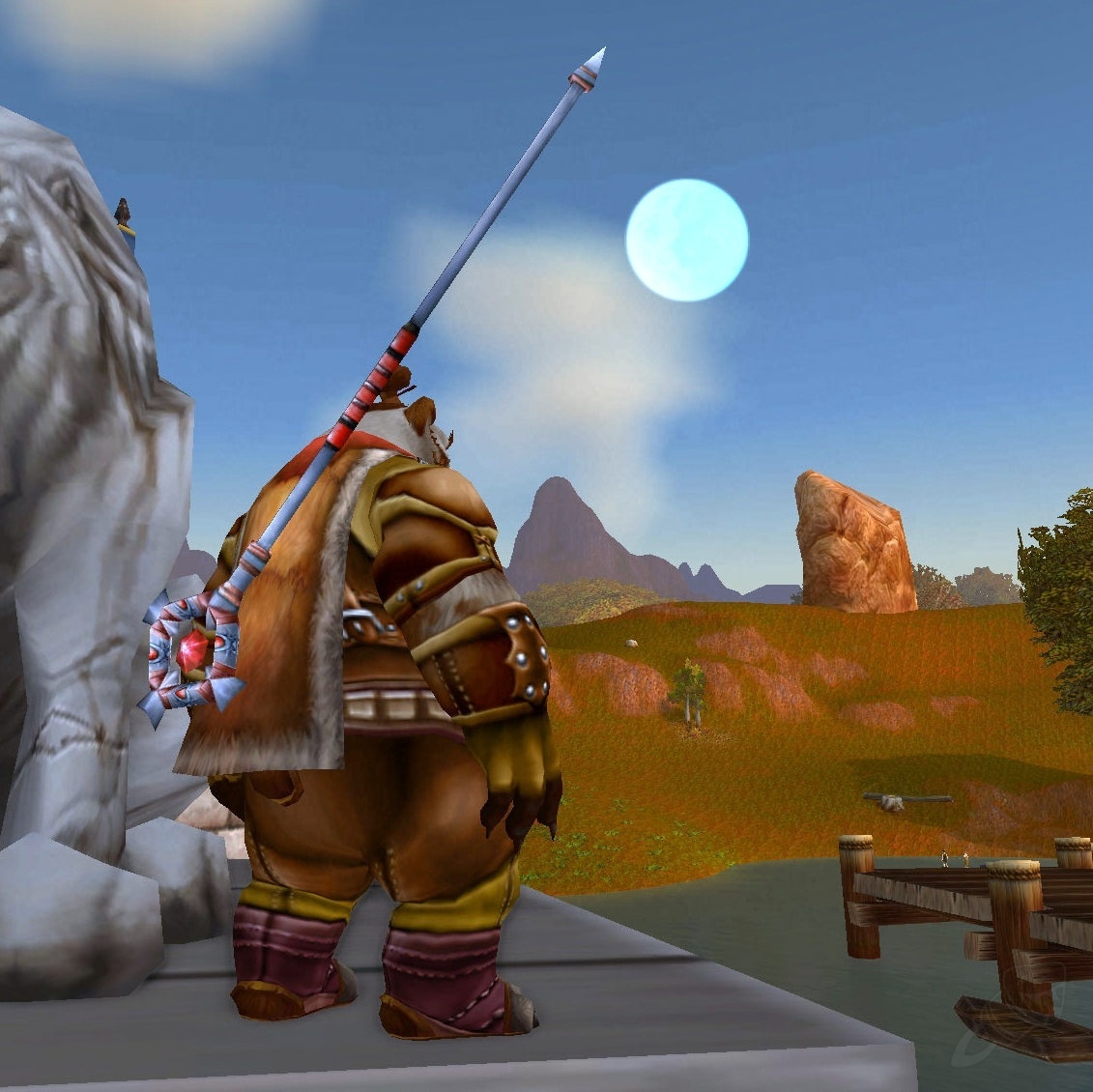 Burnished Warden Staff - Item - Mists of Pandaria Classic