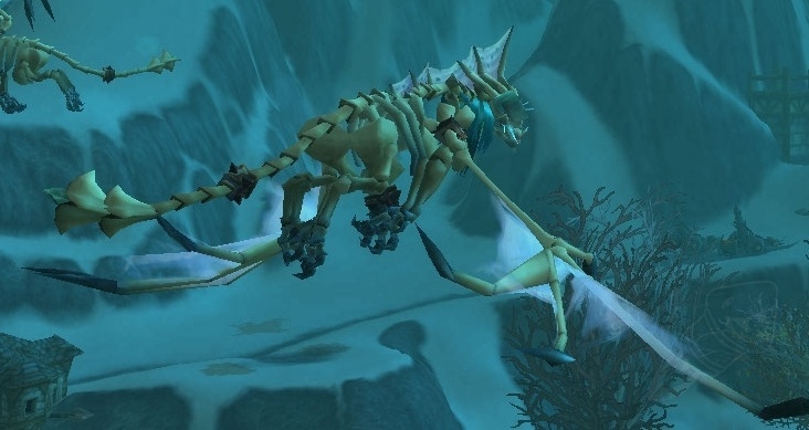 Reconstructed Frost Wyrm - NPC - Mists of Pandaria Classic