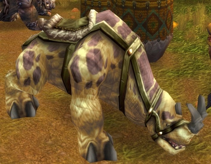 Brown Riding Kodo - NPC - World of Warcraft